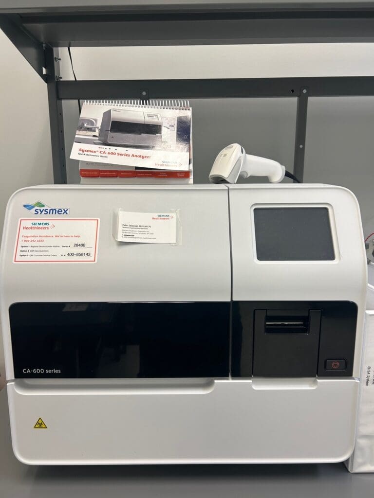 Sysmex CA-620 System I Arc Scientific I Used Laboratory Equipment