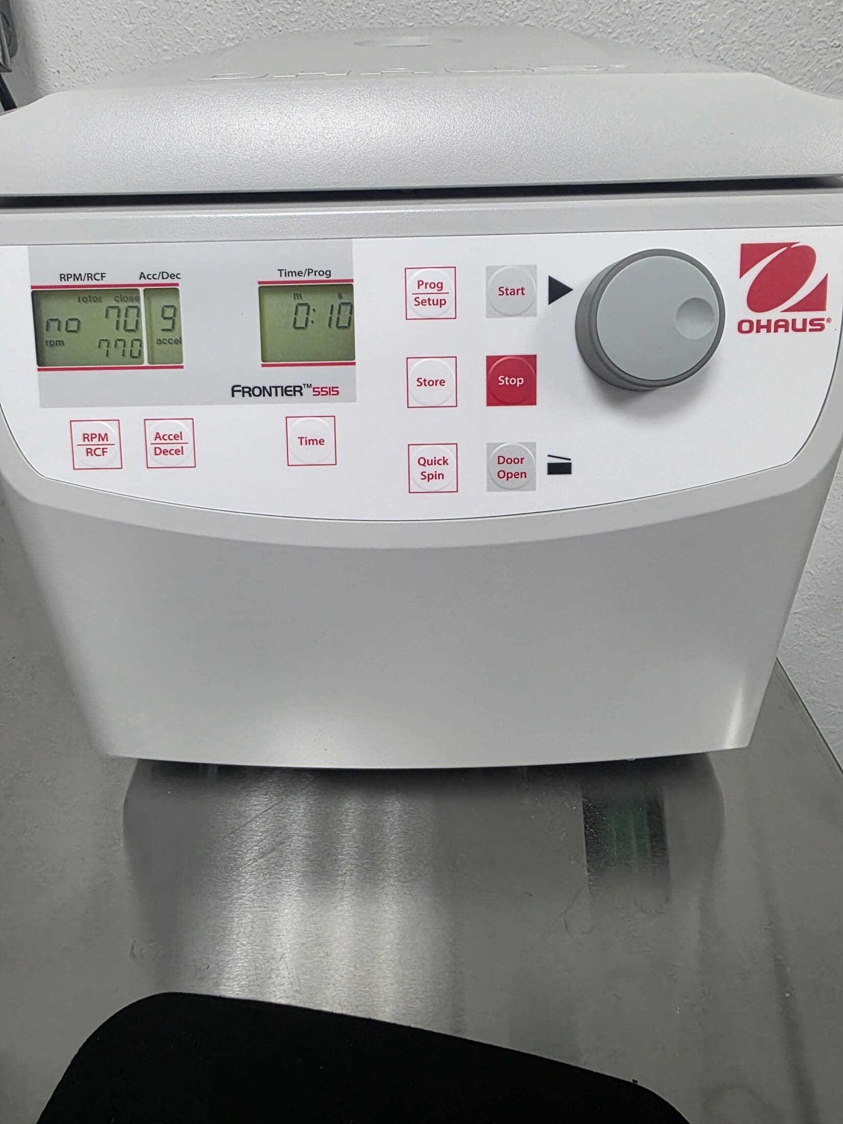 Ohaus Frontier FC5515 High-Speed Micro Centrifuge with Rotary Knob ...